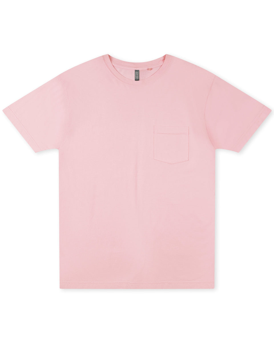 Cotton Heritage OU1620 Garment Dye S/s Pocket T-shirt (Blush ...