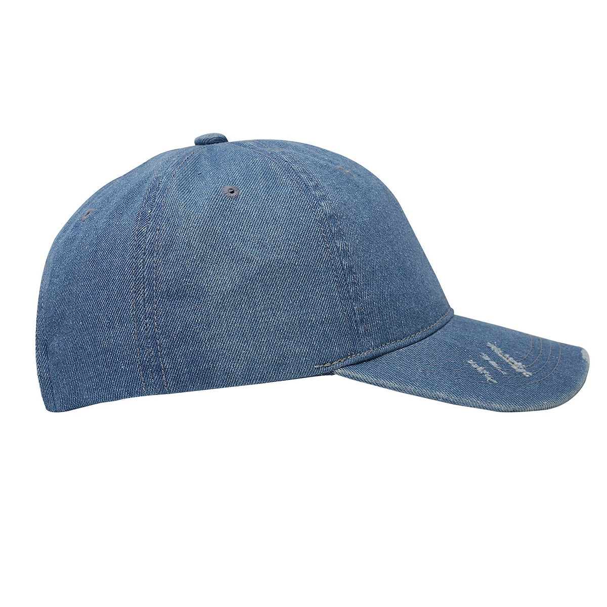 Cobra Cap PT-F Ponytail Cap - Distressed Washed Cotton (Denim ...