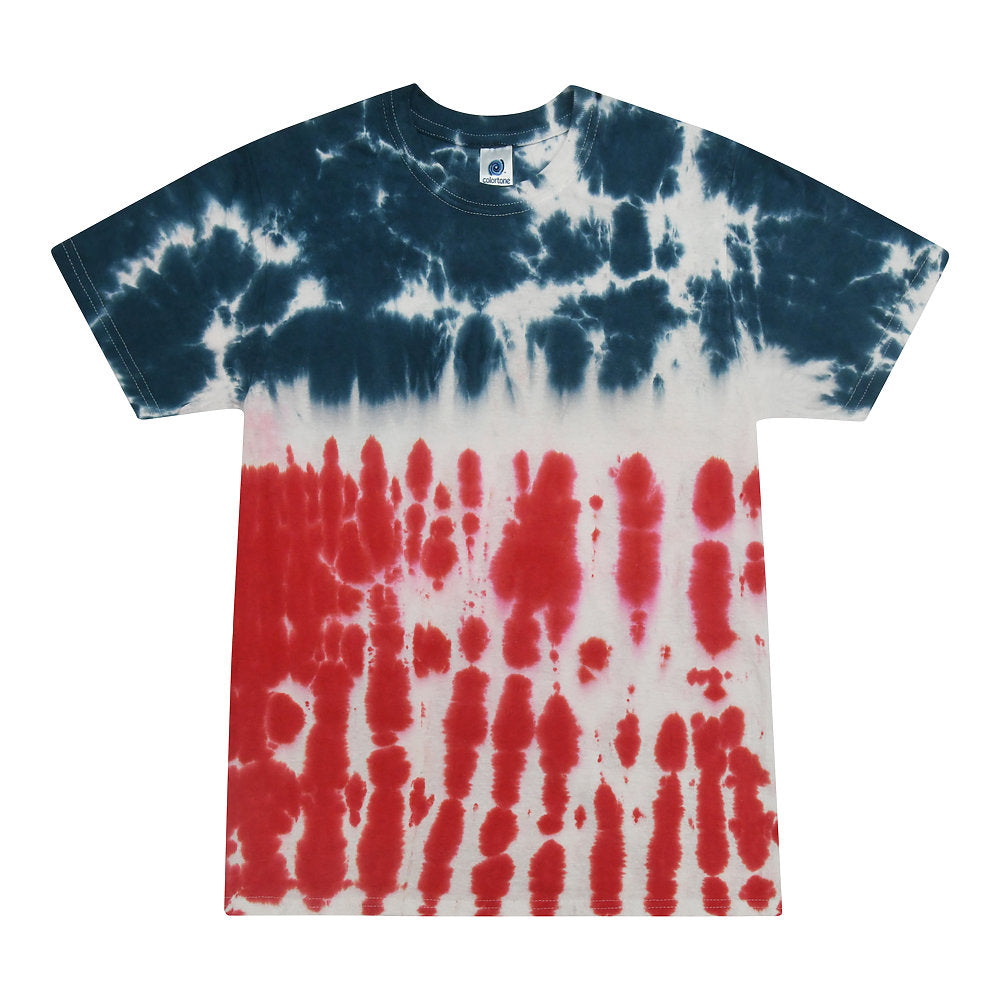 ColorTone 1000 Tie-Dye Tee (Flag) – Wholesale Printables