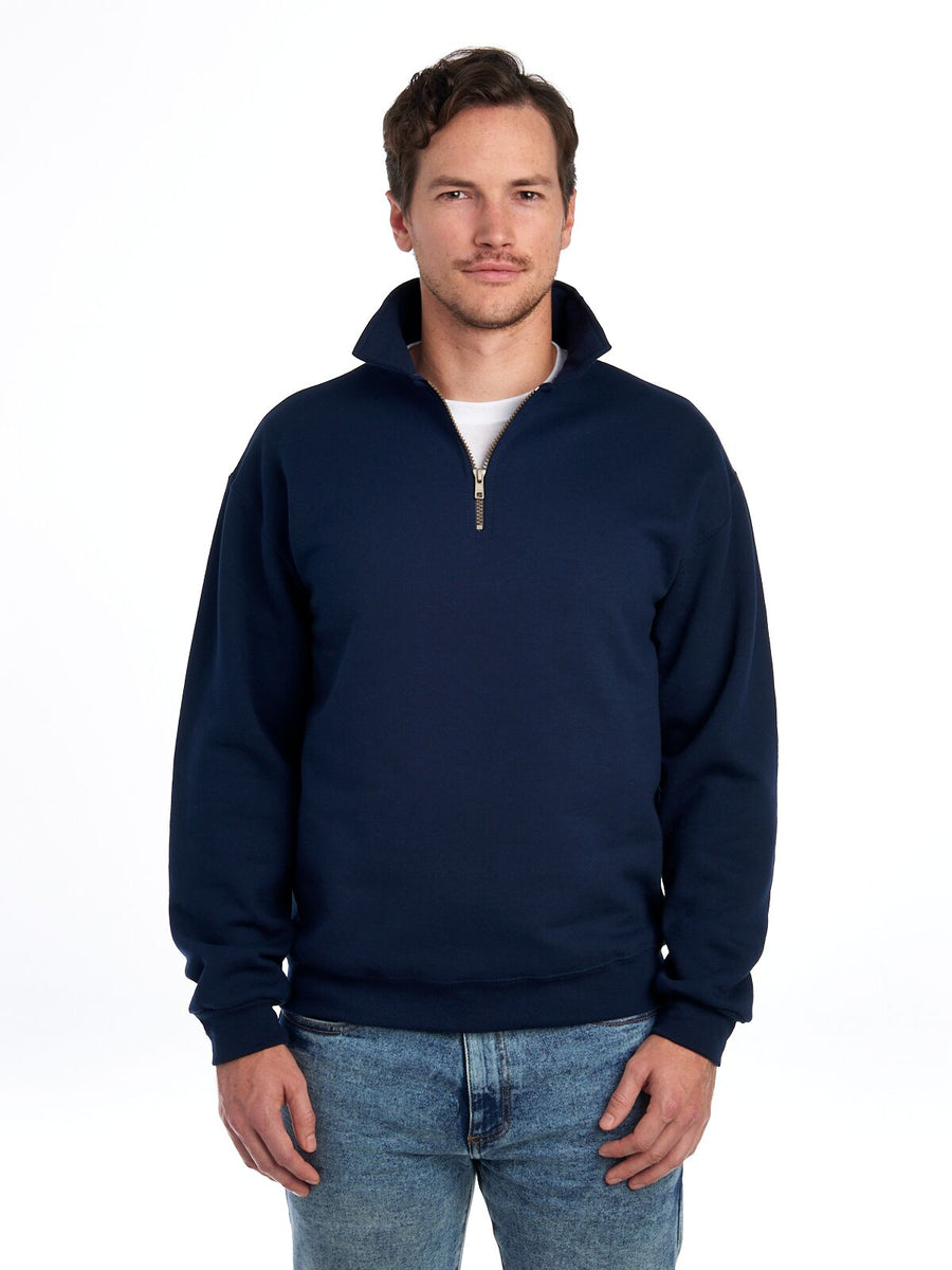 Jerzees 4528MR NuBlend® Unisex Quarter-Zip Pullover (Jnavy) – Wholesale ...