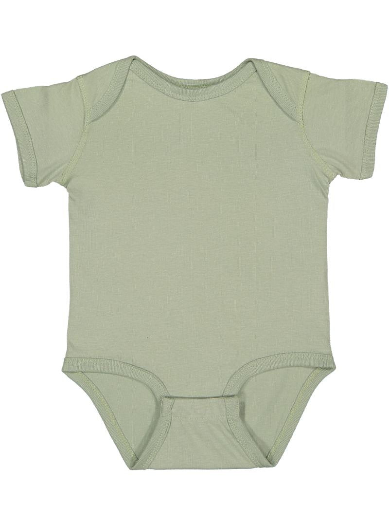 Rabbit Skins 4424 Infant Fine Jersey Bodysuit (Sage) – Wholesale Printables