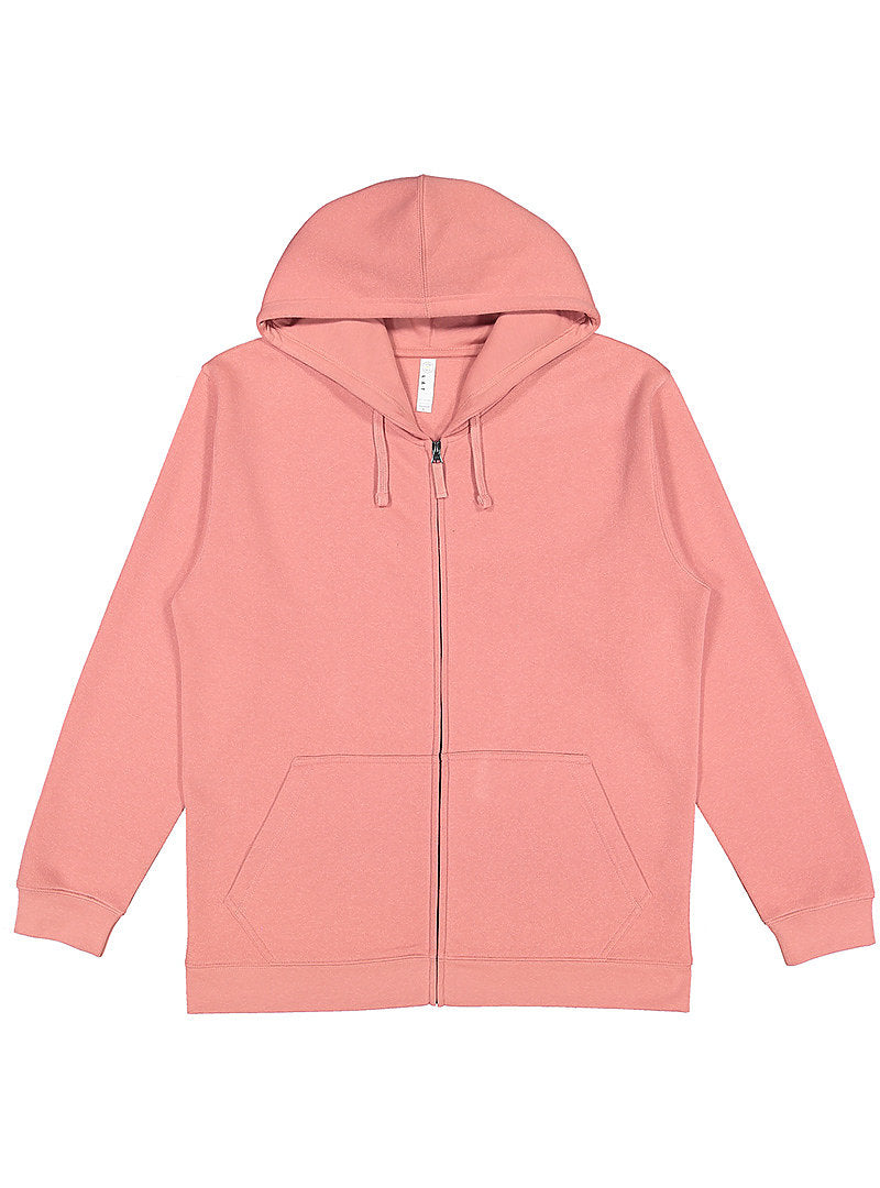 LAT Apparel Unisex Full Zip Fleece (Mauvelous) – Wholesale Printables