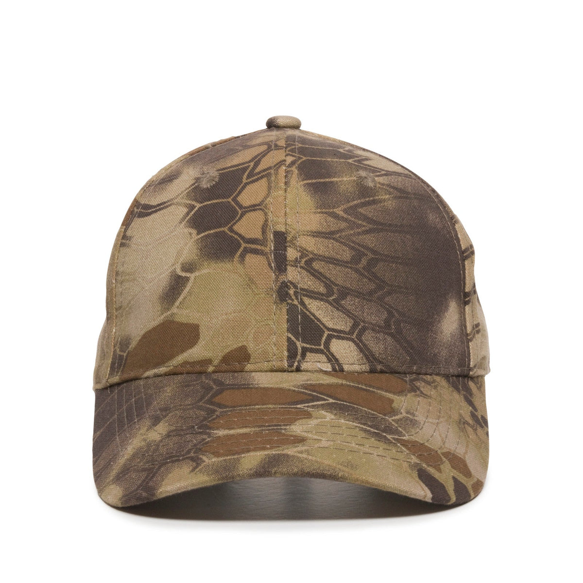 Outdoor Cap 350 Pro Mid Crown Camo Solid Back Cap (Kryptek® Highlander ...