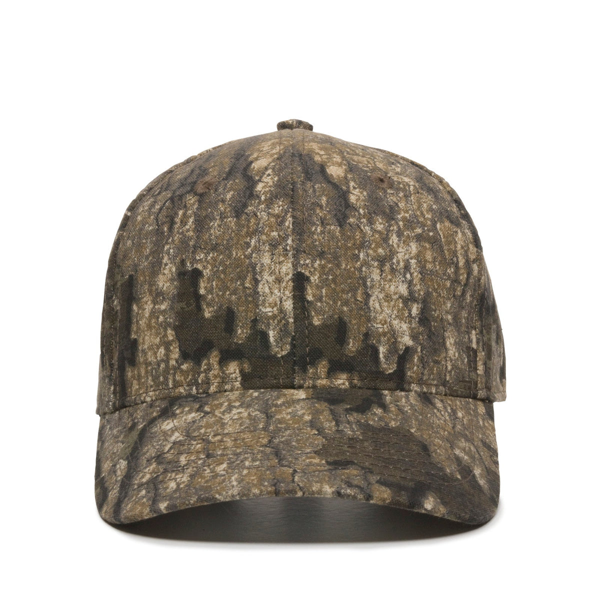 Outdoor Cap 350 Pro Mid Crown Camo Solid Back Cap (Realtree Timber ...