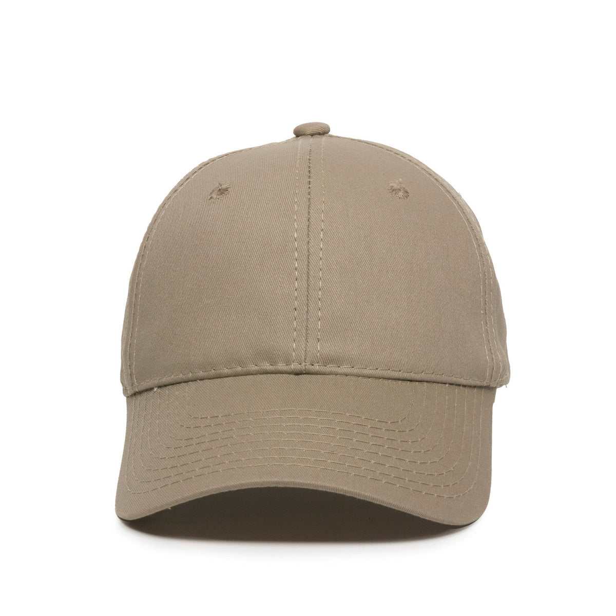 Outdoor Cap GL-271 Twill Solid Back Cap (Khaki) – Wholesale Printables