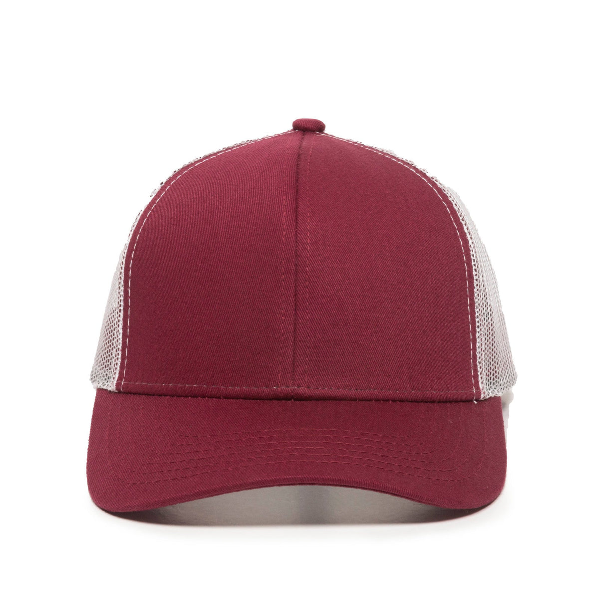 Outdoor Cap MBW-600 Twill Mesh Snap Back (Maroon/White) – Wholesale ...